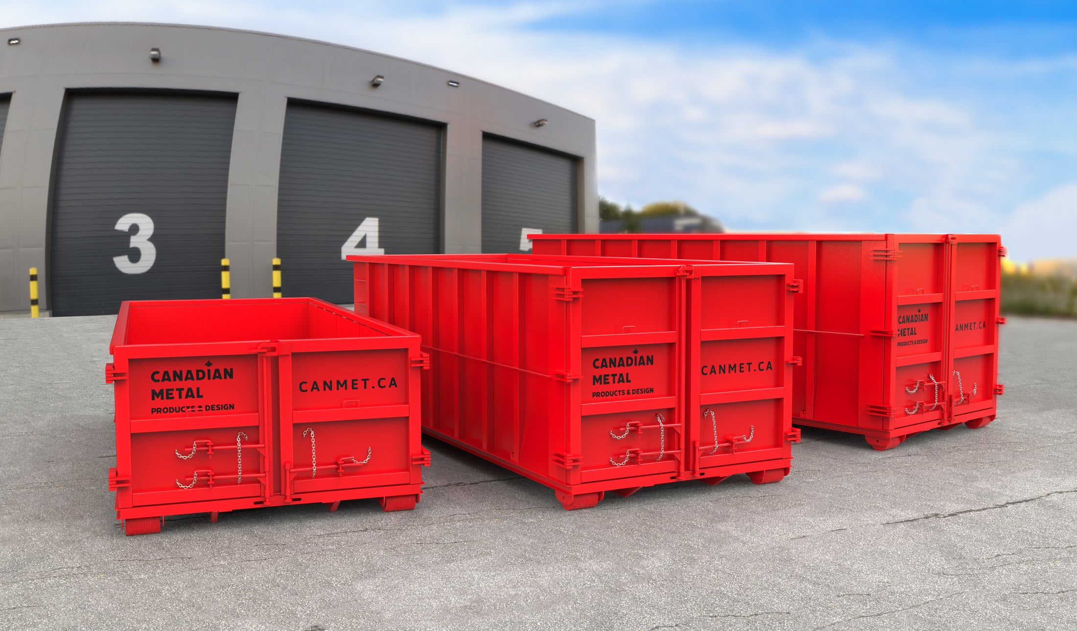 Roll-Off Dumpsters - Heavy Duty – Canadian Metal Products & Design