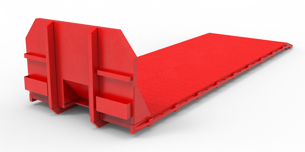 Roll-Off Flat Deck - Heavy Duty – Canadian Metal Products & Design