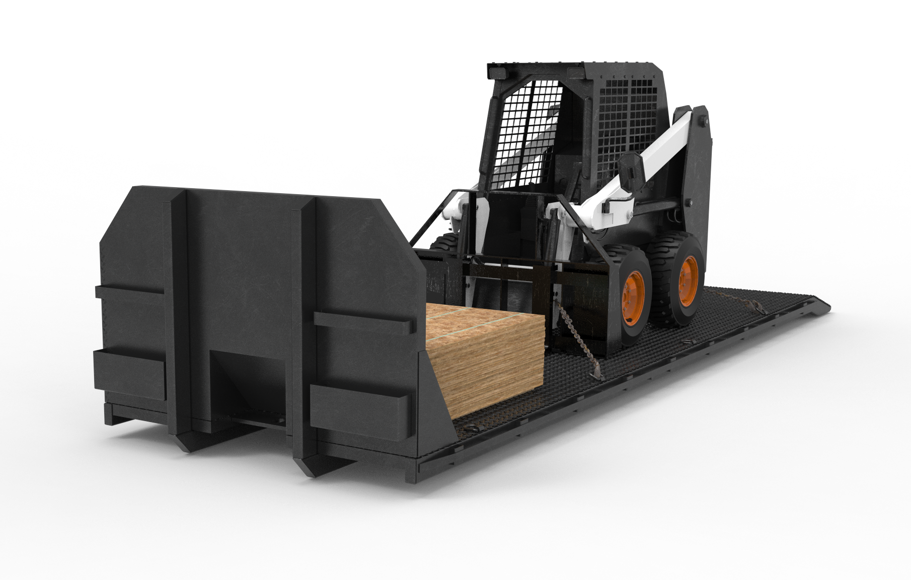 Roll-Off Flat Deck - Heavy Duty – Canadian Metal Products & Design