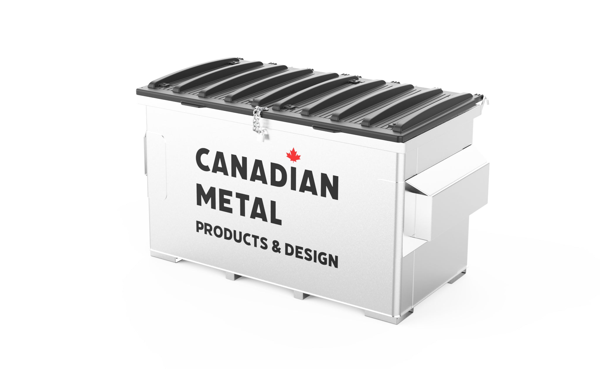 Front-Load Dumpsters - ALUMINUM – Canadian Metal Products & Design
