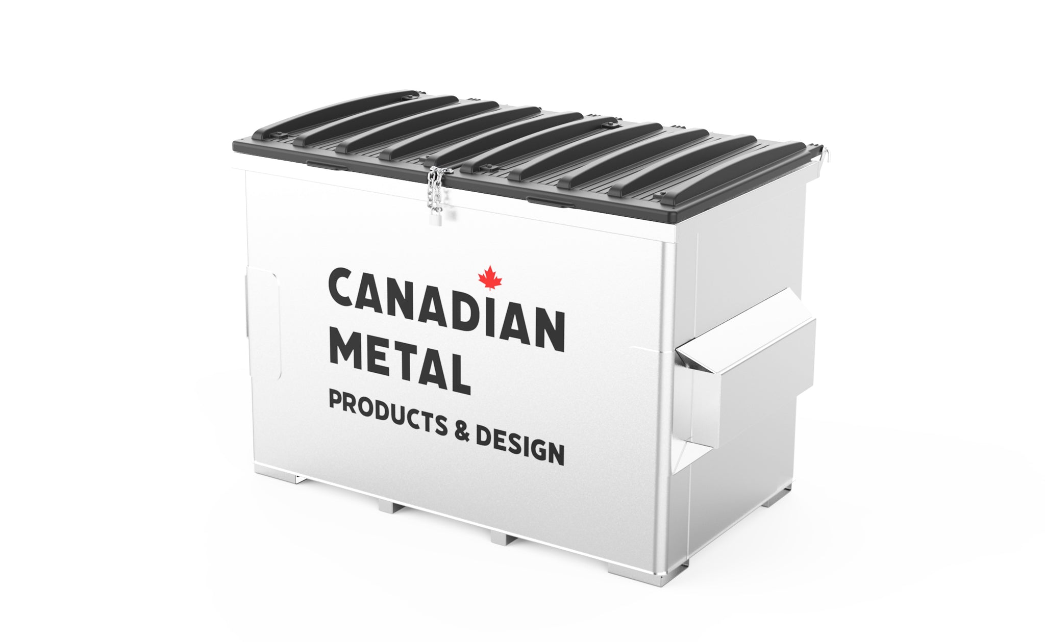 Front-Load Dumpsters - ALUMINUM – Canadian Metal Products & Design