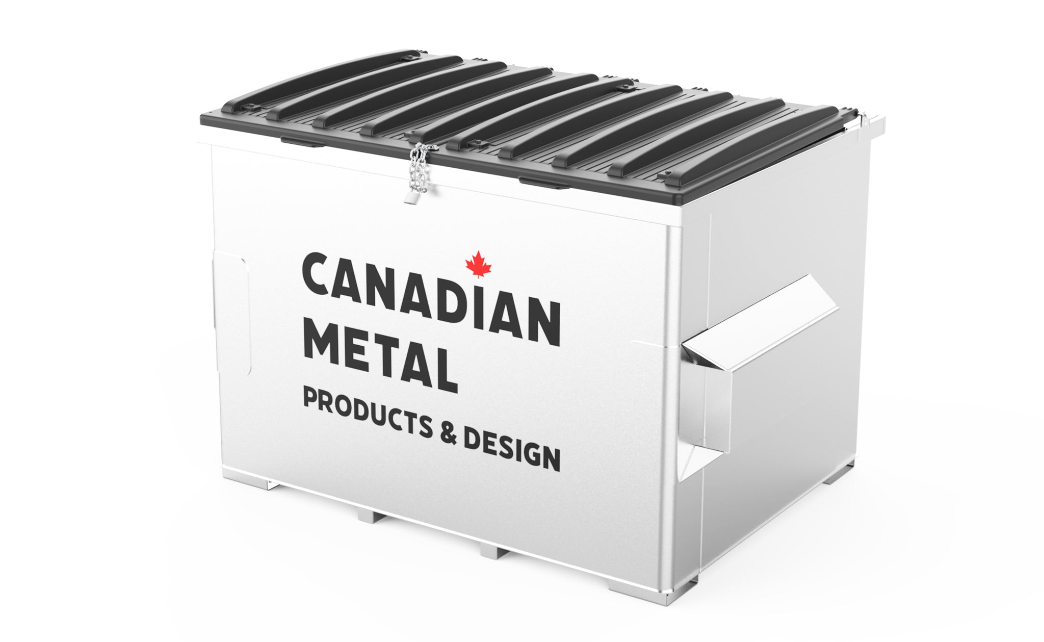 Front-Load Dumpsters - ALUMINUM – Canadian Metal Products & Design